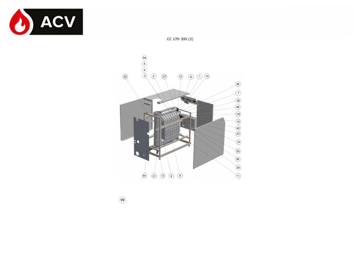Pièces détachées Chaudière Acv Compact Condens CC - Pièces Express