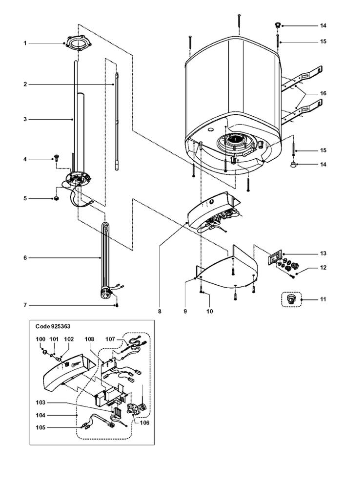 Documentations, vues éclatées, listes de pièces et nomenclatures ...