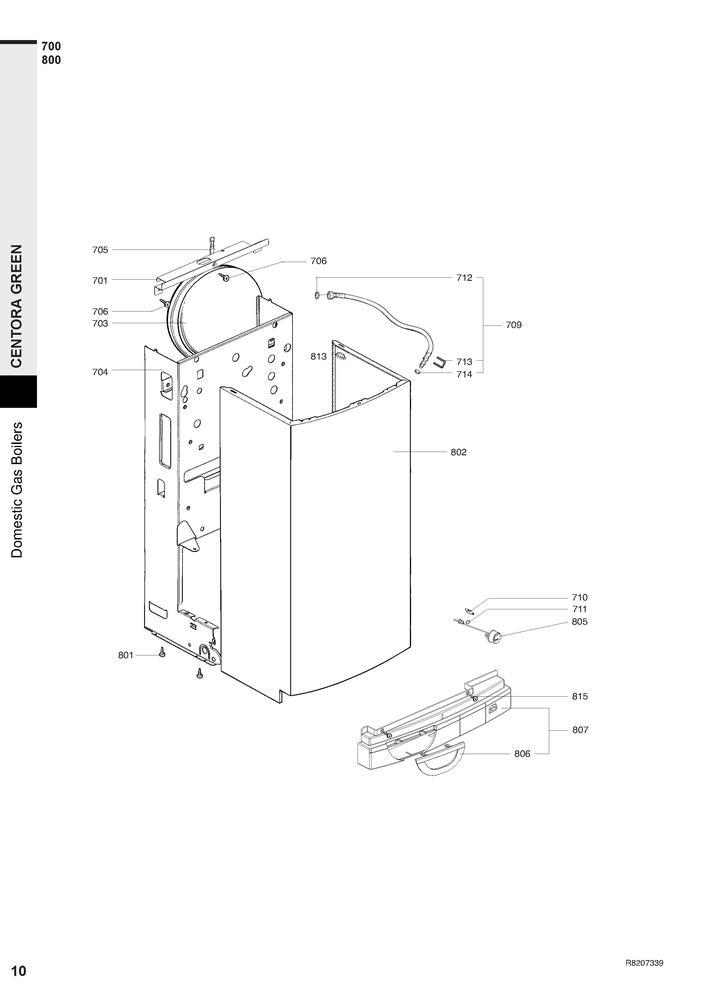 Pièces détachées Chaudière Chaffoteaux CENTORA GREEN 2.24 N FR - Pièces ...