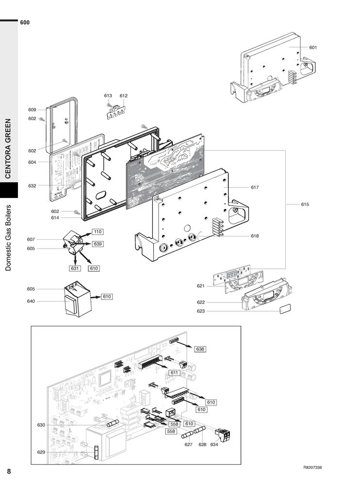 Pièces détachées Chaudière Chaffoteaux CENTORA GREEN 2.24 N FR - Pièces ...