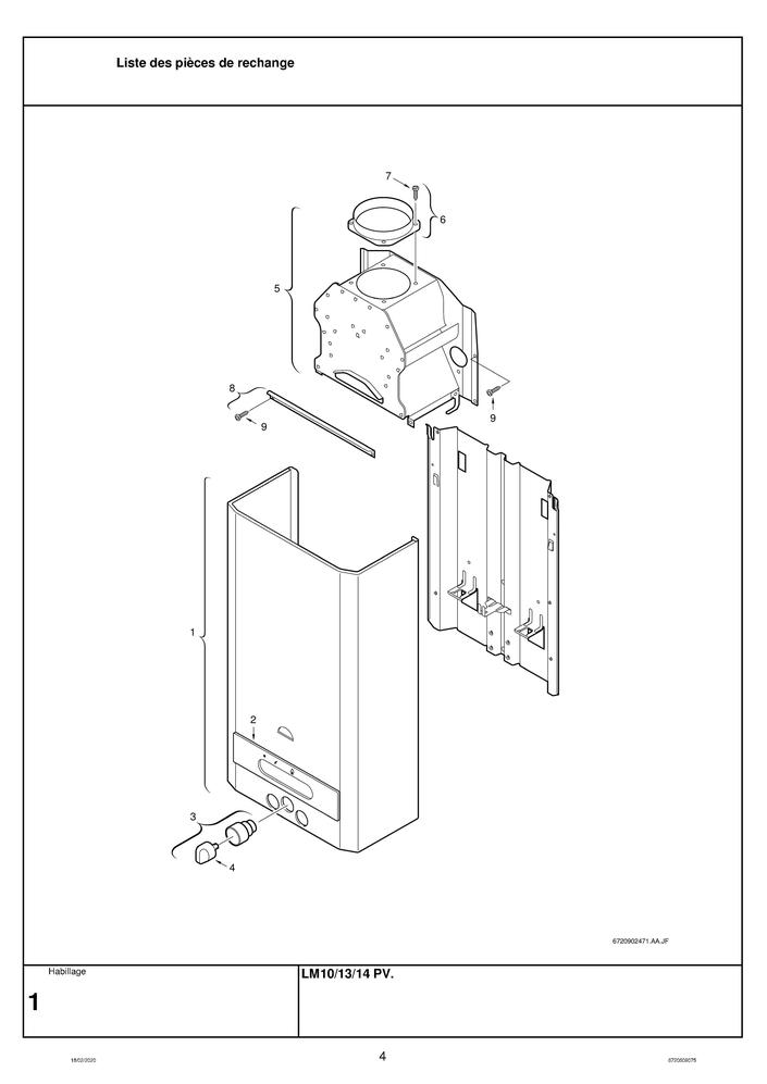 Pièces détachées Chauffe-eau / chauffe-bain Elm Leblanc / Bosch LM13 PV ...